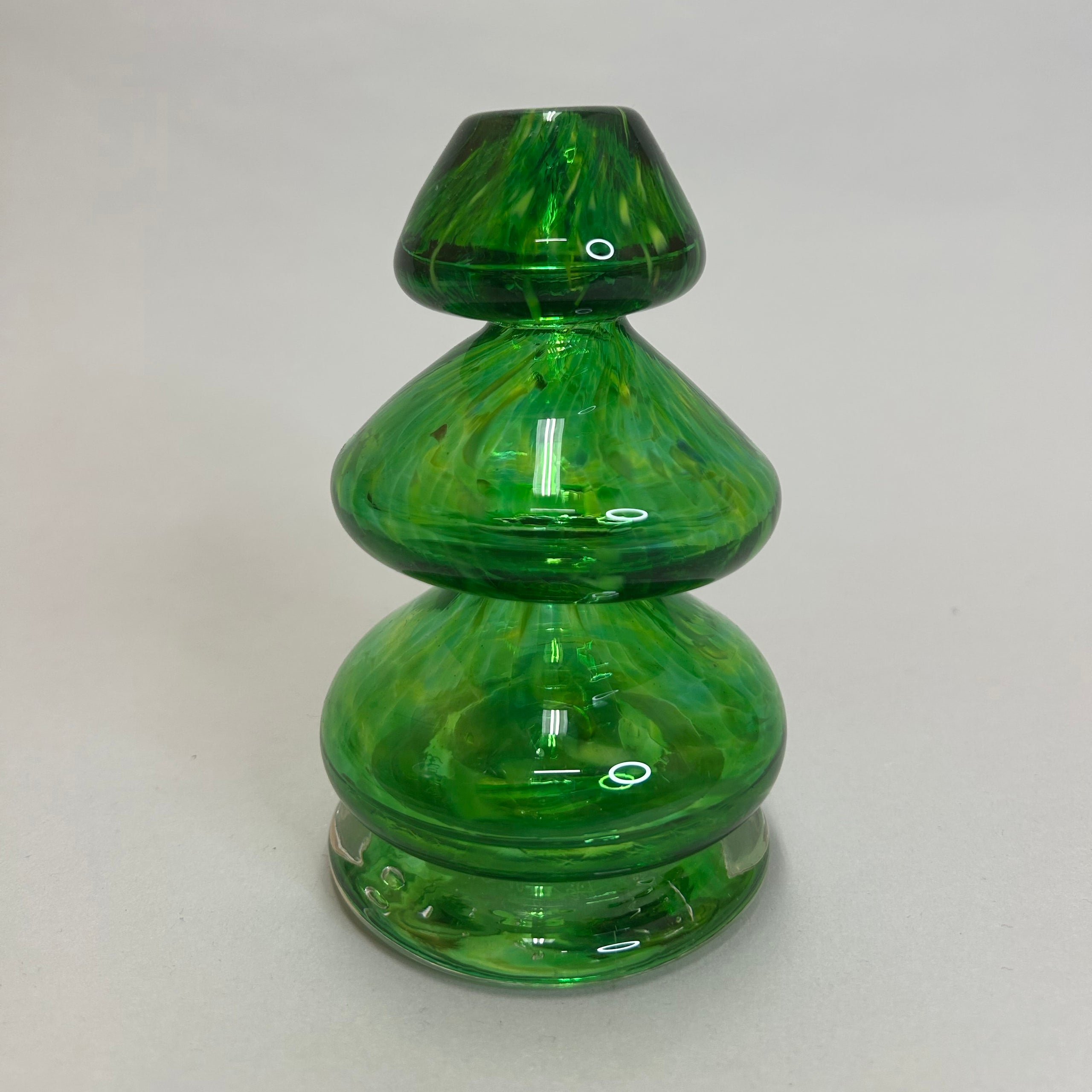 Hollow Pine Tree Vessel | Decatur Glassblowing