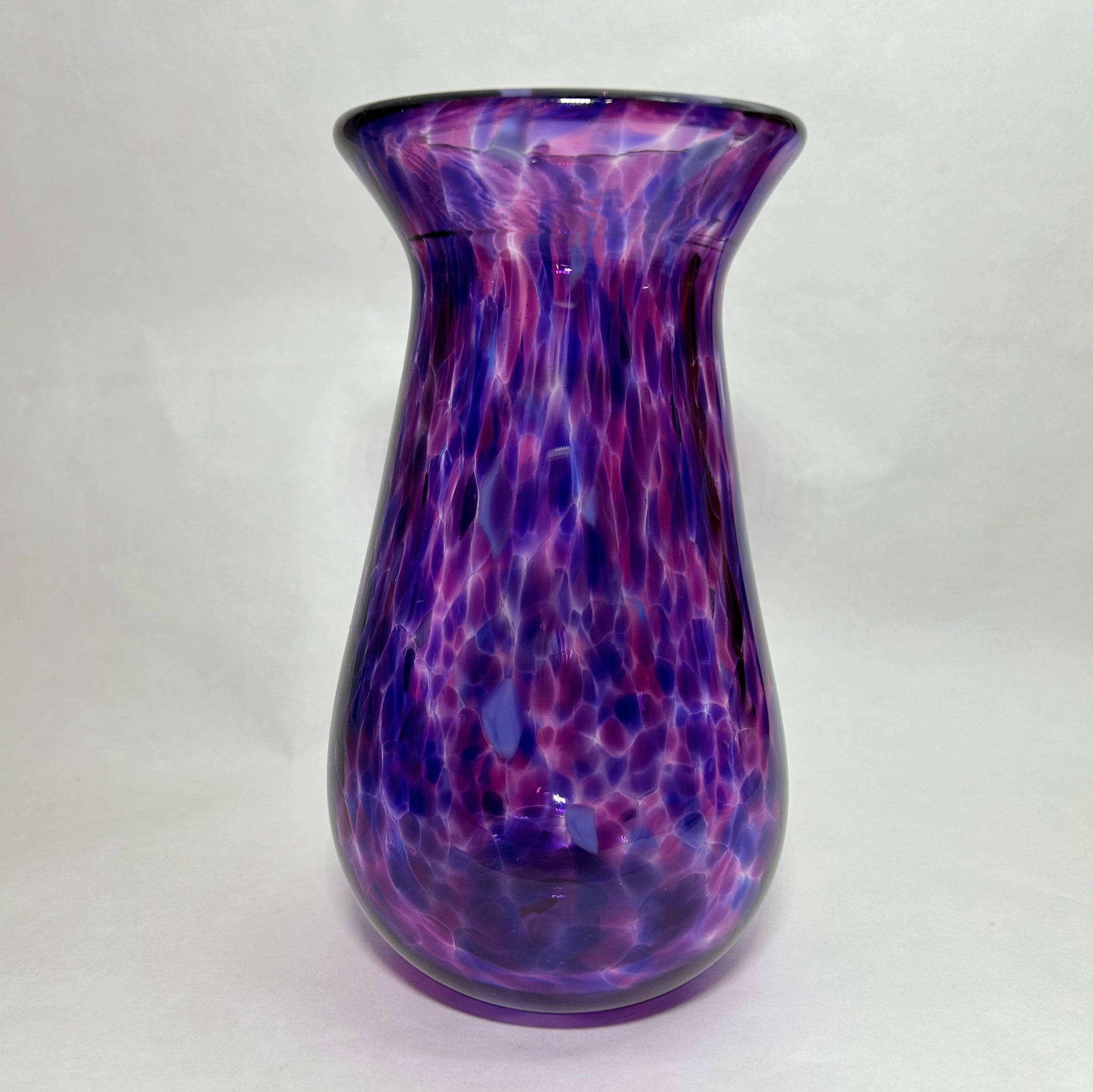 Purple Mix Vase | Decatur Glassblowing